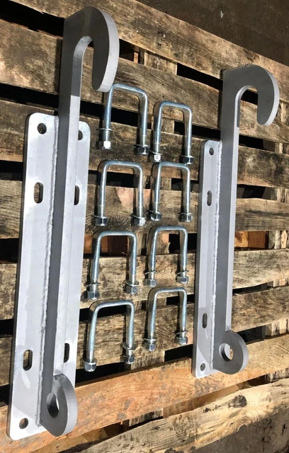 JCB Q-FIT HD Bolt On Brackets Loader Telehandler Tractor John Deere ...