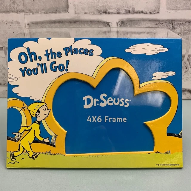 DR. SEUSS OH, The Places You'll Go 4x6 Picture Frame $8.00 - PicClick