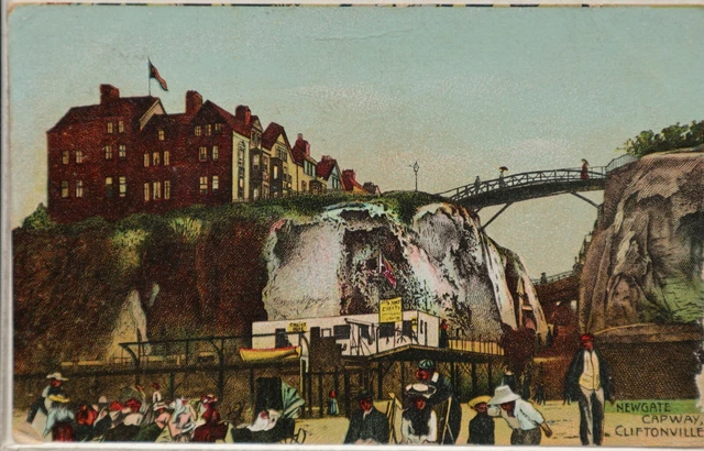 ANCIENNE CARTE POSTALE 1907 Cliftonville Newgate Capway EUR 15,61 ...