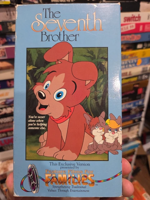 THE SEVENTH BROTHER 1994 VHS Rare Feature Films For Families NON RENTAL ...
