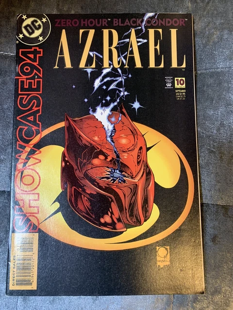 1994 AZRAEL ZERO Hour Black Condor #10 of 12 DC Comics EUR 11,47 ...