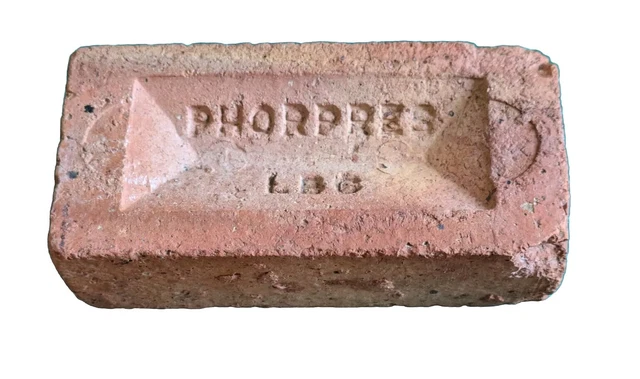 VINTAGE MINIATURE HOUSE Brick, Salesman Sample Discontinued Phorpres ...