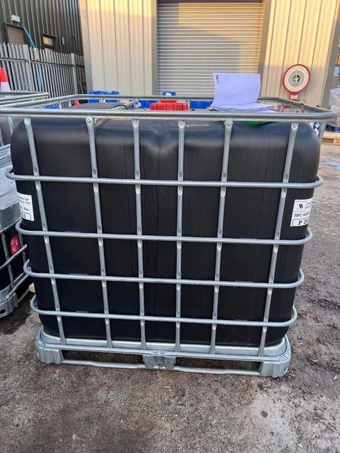 IBC 1000 LITRE Plastic Water Container Tank - Used £55.00 - PicClick UK