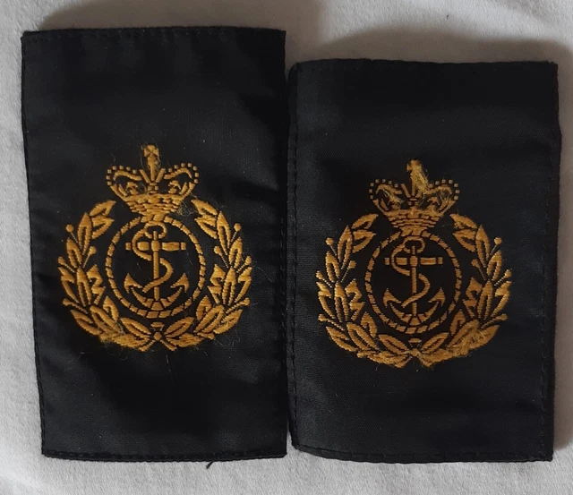 ROYAL NAVY ISSUE Chief Petty Officer`s Rank Slides £0.99 - PicClick UK