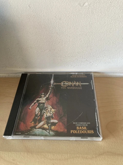 CONAN THE BARBARIAN.ORIGINAL soundtrack.cd.1982.Universal City.Basil ...