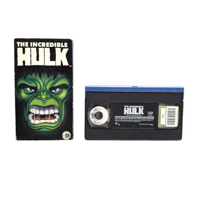 THE INCREDIBLE HULK (VHS, 2003) - Animated Collector’s Showpiece $4.95 ...