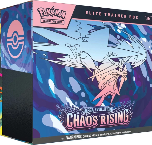 POKÉMON TCG CHAOS Rising Elite Trainer Box ETB Same day shipping £80.74 ...