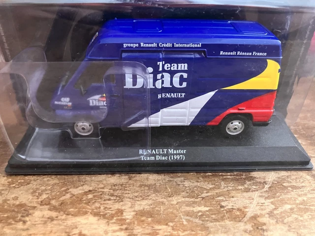 ALTAYA ASSISTANCE RALLYE Renault Master Team Diac ( 1997 ) AU 1/43 EUR ...