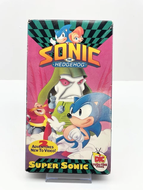 SONIC THE HEDGEHOG - "Super Sonic" (VHS, 1994). Tested! Please Read ...