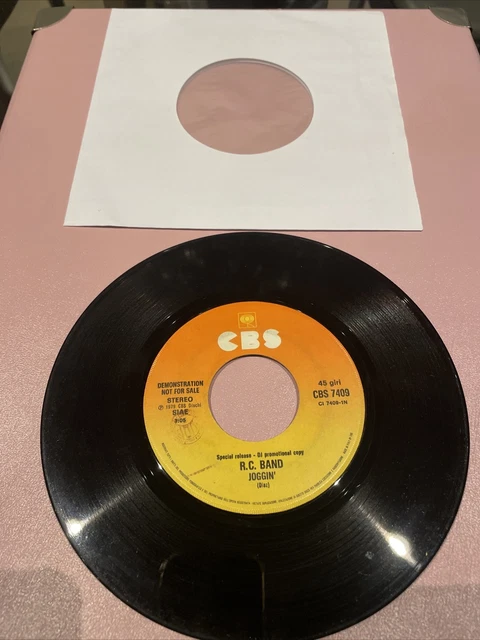 45 R.C. BAND JOGGIN Italo disco Boogie funk 7 OG CBS EUR 1,00 - PicClick FR
