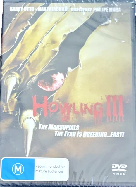 HOWLING III THE Marsupials DVD Horror Werewolf Film Region 4 Brand New ...