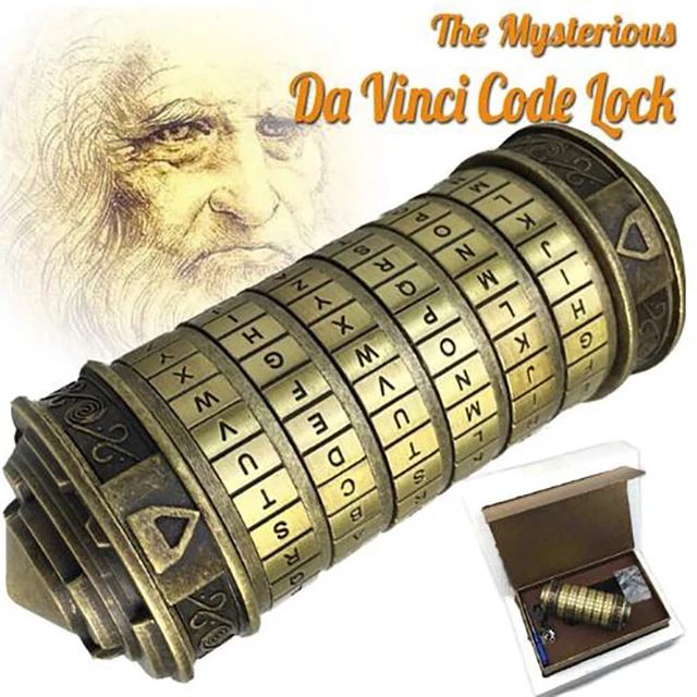 DA VINCI CODE Toys Metall-Cryptex-Schlösser, Hochzeitsgeschenke ...