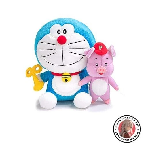 NEW SEKIGUCHI DORAEMON Plush Toy Nobita's Wind-Up City Adventure 1997 £ ...