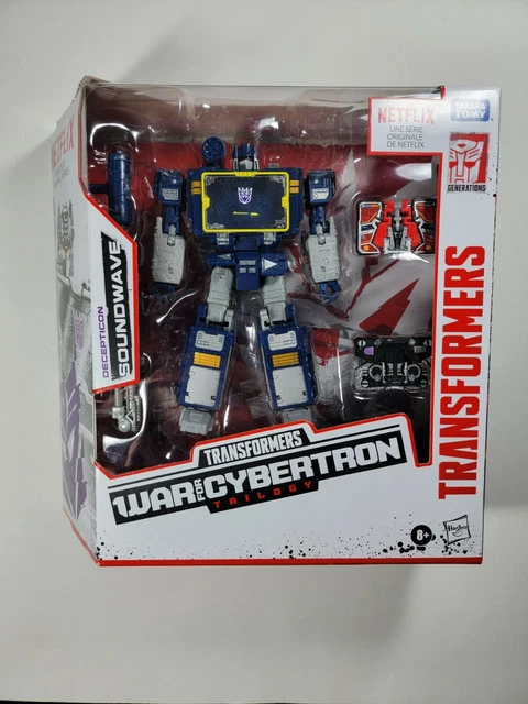 TRANSFORMERS WAR FOR Cybertron Netflix Soundwave - Walmart Exclusive ...