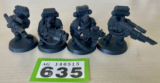 WARHAMMER 40K Space Marines Wolf, Devastator Multi Melta Fuseur Canon ...