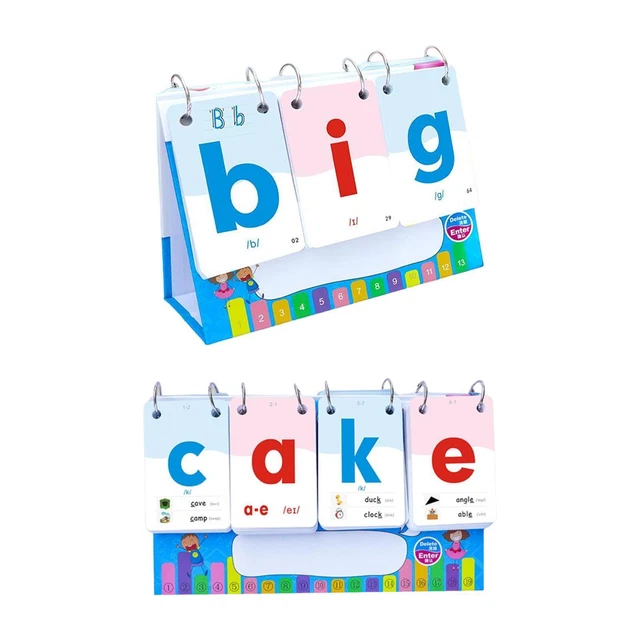 WORD SPELLING GAMES Toddler Phonics Alphabet Flashcards Sight Word ...