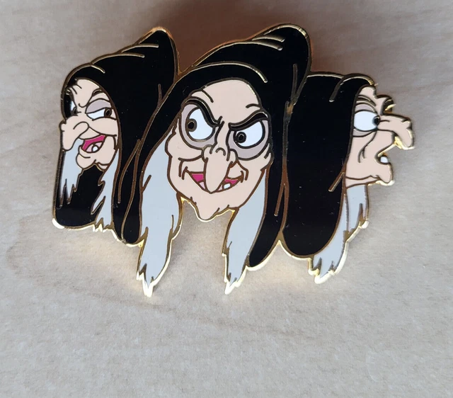 SNOW WHITE & the Seven Dwarfs pin badge Walt Disney Old Hag LE 1000 £6. ...