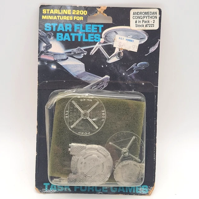 ANDROMEDAN CONQ/PYTHON #7223 - Star Trek Star Fleet Battles Starline ...