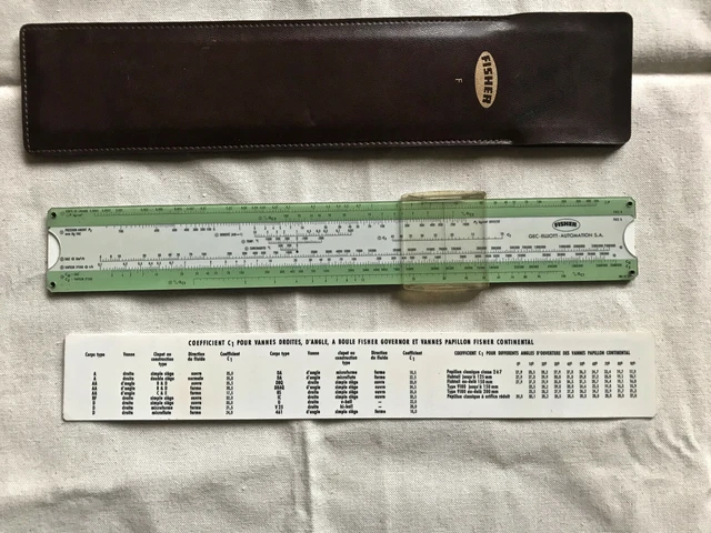 RARE FISHER GEC ELLIOT AUTOMAT rule calculator antique slide rule £35. ...