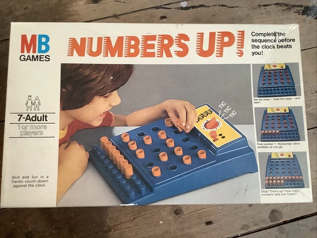 NUMBERS UP! 1970’S Vintage Retro Board Game Fully Working £10.00 ...