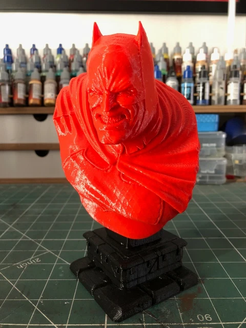 BATMAN DC COMICS 3D printed raw blank statue bust £24.99 - PicClick UK