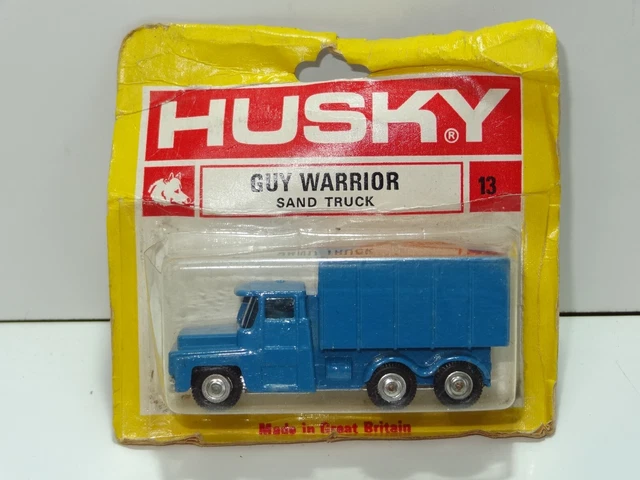 CORGI HUSKY 13 GUY WARRIOR SAND TRUCK - Mint on Card £52.00 - PicClick UK