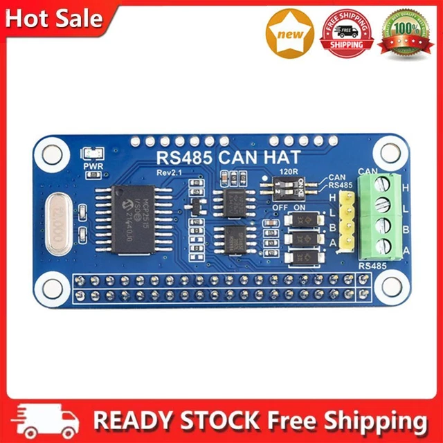 RS485 CAN HAT RS485 SPI CAN Bus Module for Raspberry Pi Series Boards UK £14.27 - PicClick UK