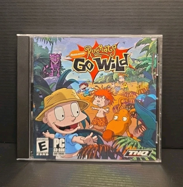 NICKELODEON, RUGRATS GO Wild PC CD-ROM Software Game, 2003, W/Case ...
