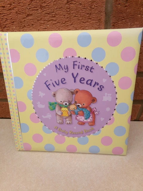 MY FIRST 5 YEARS - A baby record book £0.99 - PicClick UK
