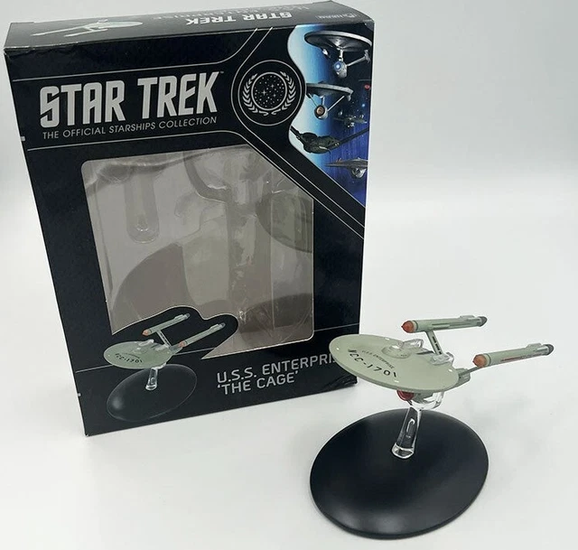 STAR TREK EAGLEMOSS Starships Collection Uss Enterprise The Cage Rare £ ... STAR TREK EAGLEMOSS Starships Collection Uss Enterprise The Cage Rare £ ...