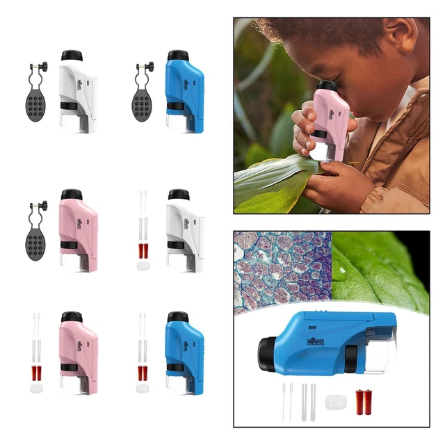 CHILDREN OPTICAL MICROSCOPE Kids Microscope for Preschool Observation ...