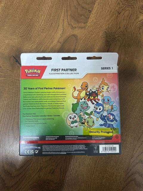 POKÉMON TCG FIRST Partner Illustration Collection Series 1 Sealed Box ...