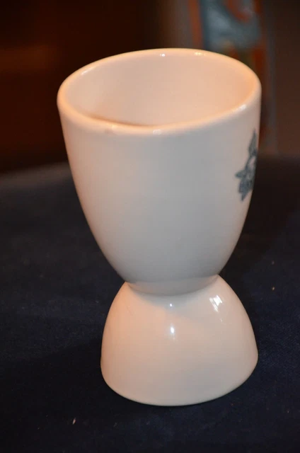 RCAF DOUBLE EGG Cup Tall WW2 Era Royal Canadian Air Force Dinnerware ...