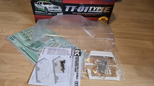 TAMIYA 58656 1:10 190E Debis Zakspeed TT-01E body set only £38.68 ...