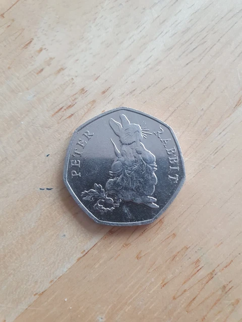 PETER RABBIT 2018 50p Coin. Circulated. Collectable £0.99 - PicClick UK