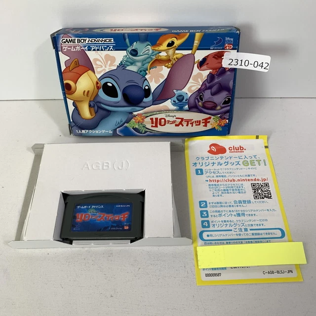 GAMEBOY ADVANCE LILO and Stitch Boxed Working Japan 2310-042 £169.02 ...