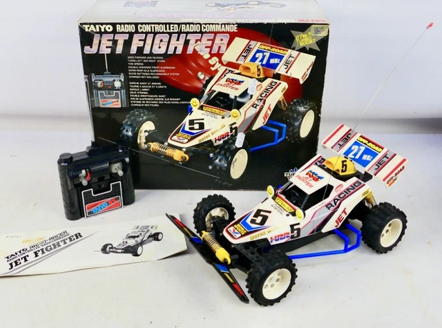 BOXED TAIYO JET Fighter Off Road Racers Rc Car £74.99 - PicClick UK