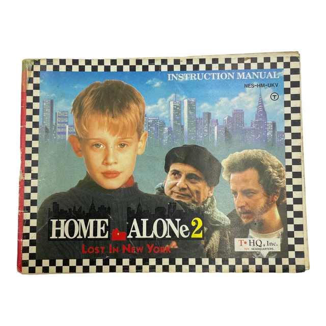 HOME ALONE 2: Lost in New York - Nintendo NES Manual Instructions ...