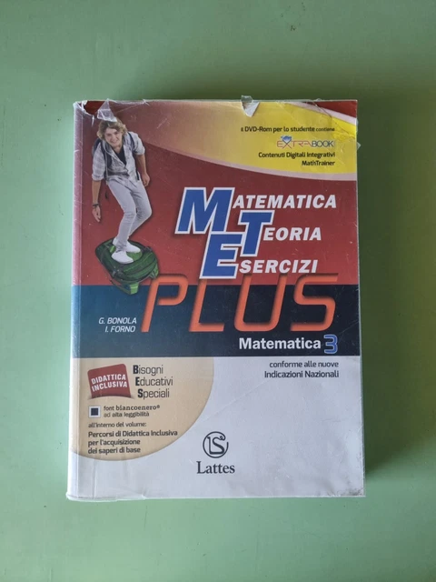 MATEMATICA TEORIA ESERCIZI Plus Matematica 3 + Quaderno - 9788880429432 ...