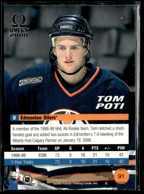 1999-00 PACIFIC OMEGA gold Tom Poti /299 #91 H3R2J $2.75 - PicClick CA