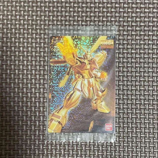 GUNDAM GUNPLA PACKAGE Art Wafer Card 55 Hyper Mode G-Gundam £28.18 ...