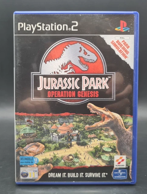 JURASSIC PARK OPERATION Genesis Sony Playstation 2 PS2 - Complet - PAL ...