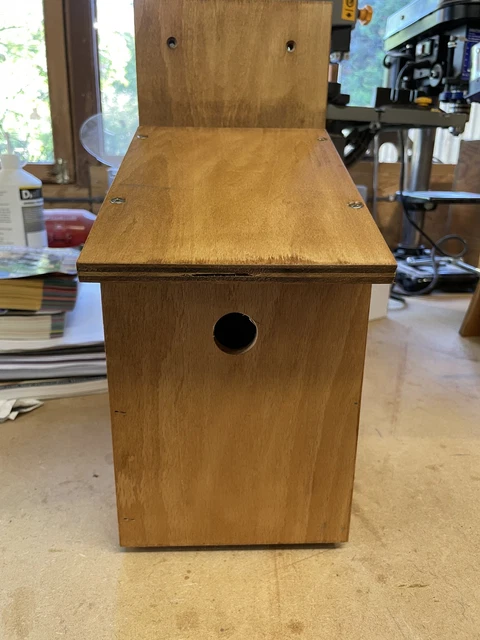 BESPOKE HANDMADE RSPB Bird Box With Drainage Functionality £19.99 ...