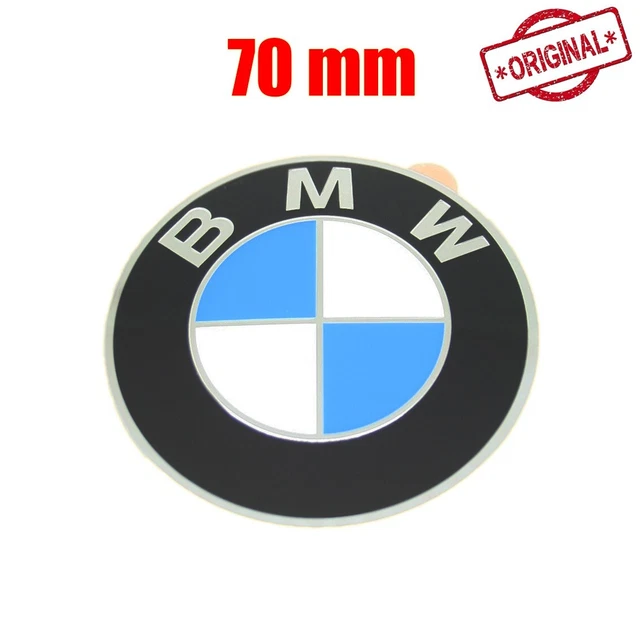 ORIGINAL BMW LOGO Emblem 70mm Plakette Felgenemblem Aufkleber ...