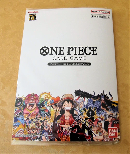 ONE PIECE CARD Game Premium collection 25th Anniversary 10 cartes cards ...