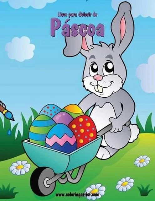 LIVRO PARA COLORIR de Pscoa 1 by Nick Snels (Portuguese) Paperback Book ...