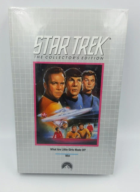 STAR TREK VHS Collectors Edition What Are Little Girls Made Of? £11.14 ...