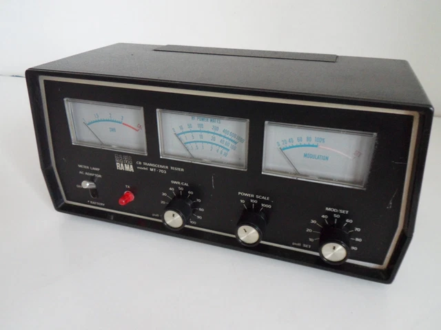 CLASSIC RAMA MT-703 Cb Radio Transceiver Tester............radio_Trader ...