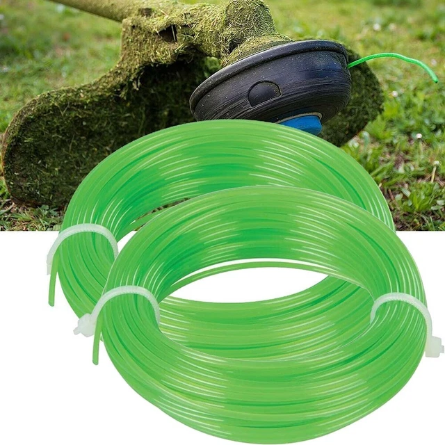 HOME GARDENING 2MM 15MNylon Strimmer Line Cord Wire Garden Grass ...