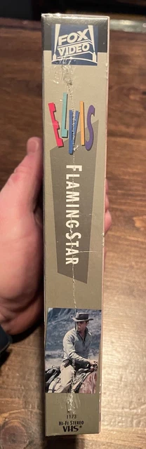 ELVIS PRESLEY - Flaming Star VHS Video Tape NEW Factory SEALED $9.00 ...